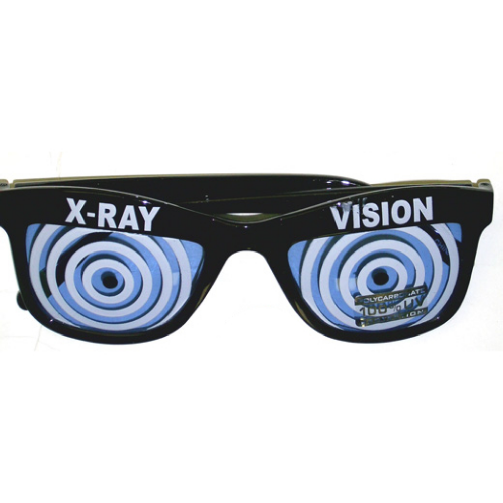 Blue X-Ray Vision Glasses