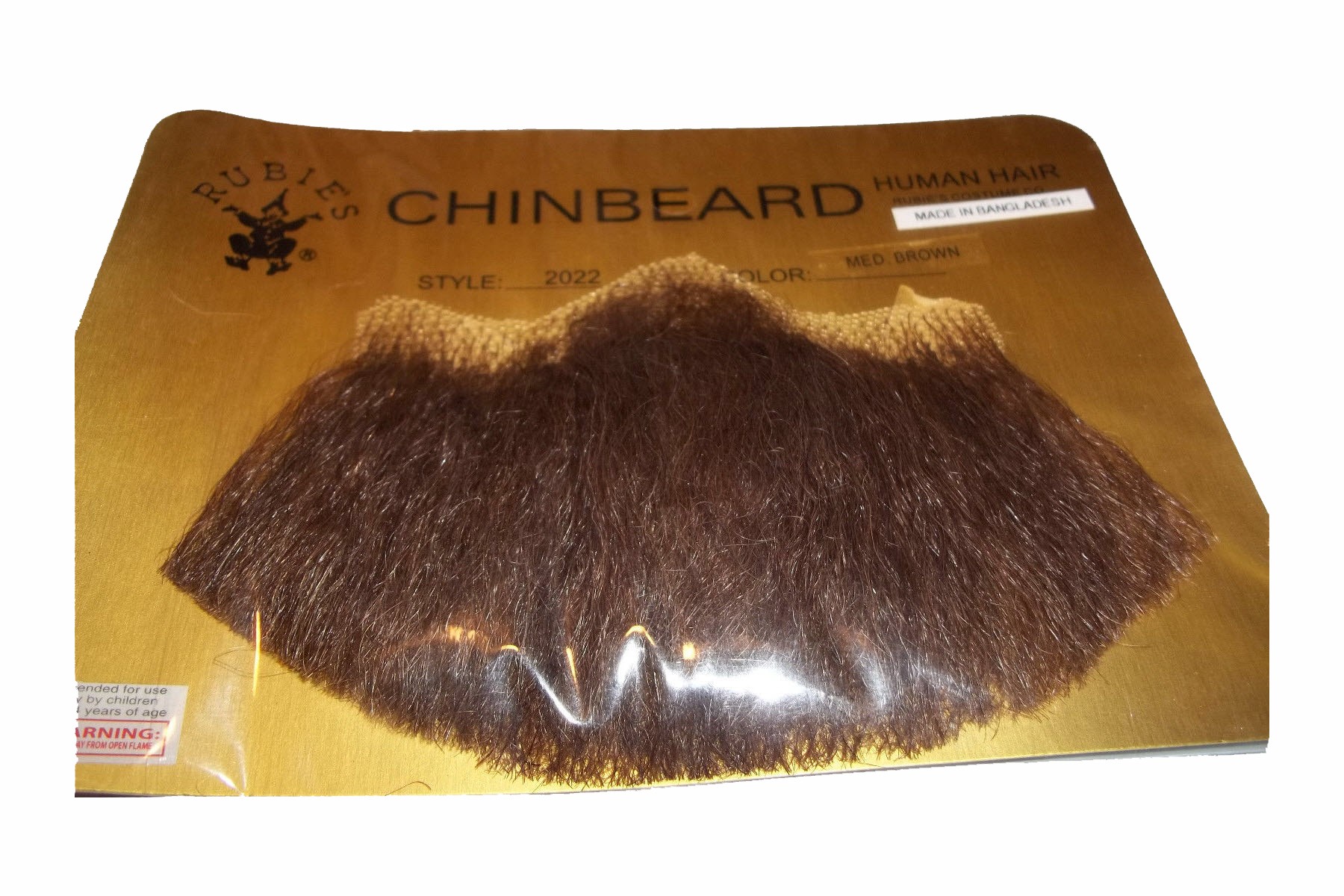 Authentic Looking Goatee Chin Beard