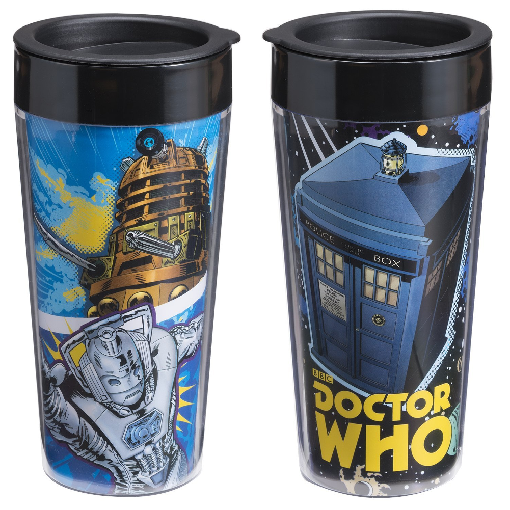 Doctor Who Plastic Travel Coffee Mug
