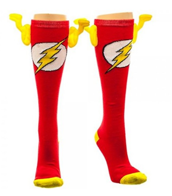 DC Comics Flash Knee High Socks with Wings