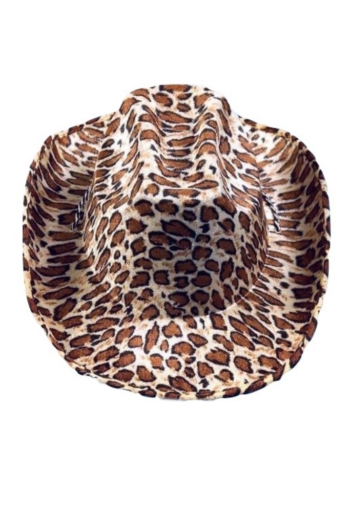 Leopard Print Cowboy Hat