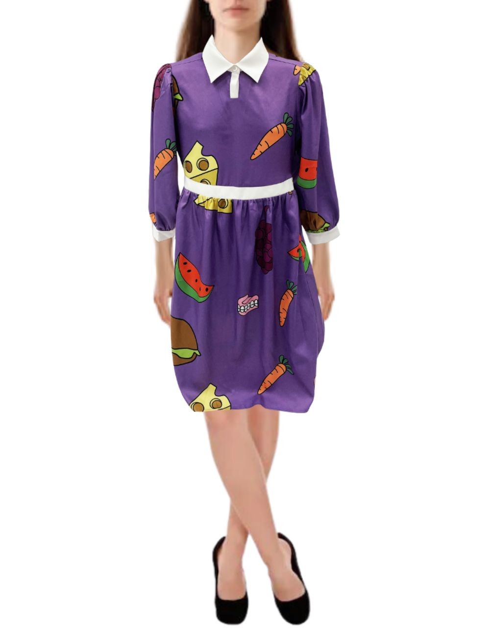 Ms. Frizzle Lunch Food Women's Costume Dress