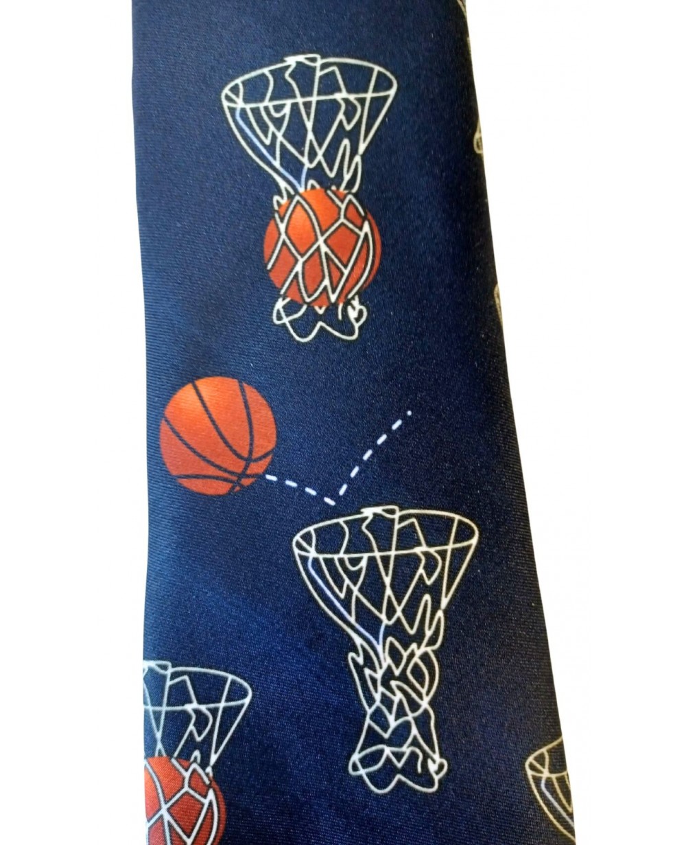 Detective Mills Basketball Necktie
