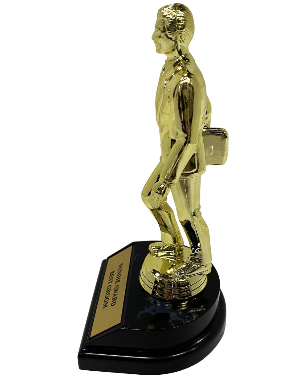 Best Groom Dundie Award Trophy
