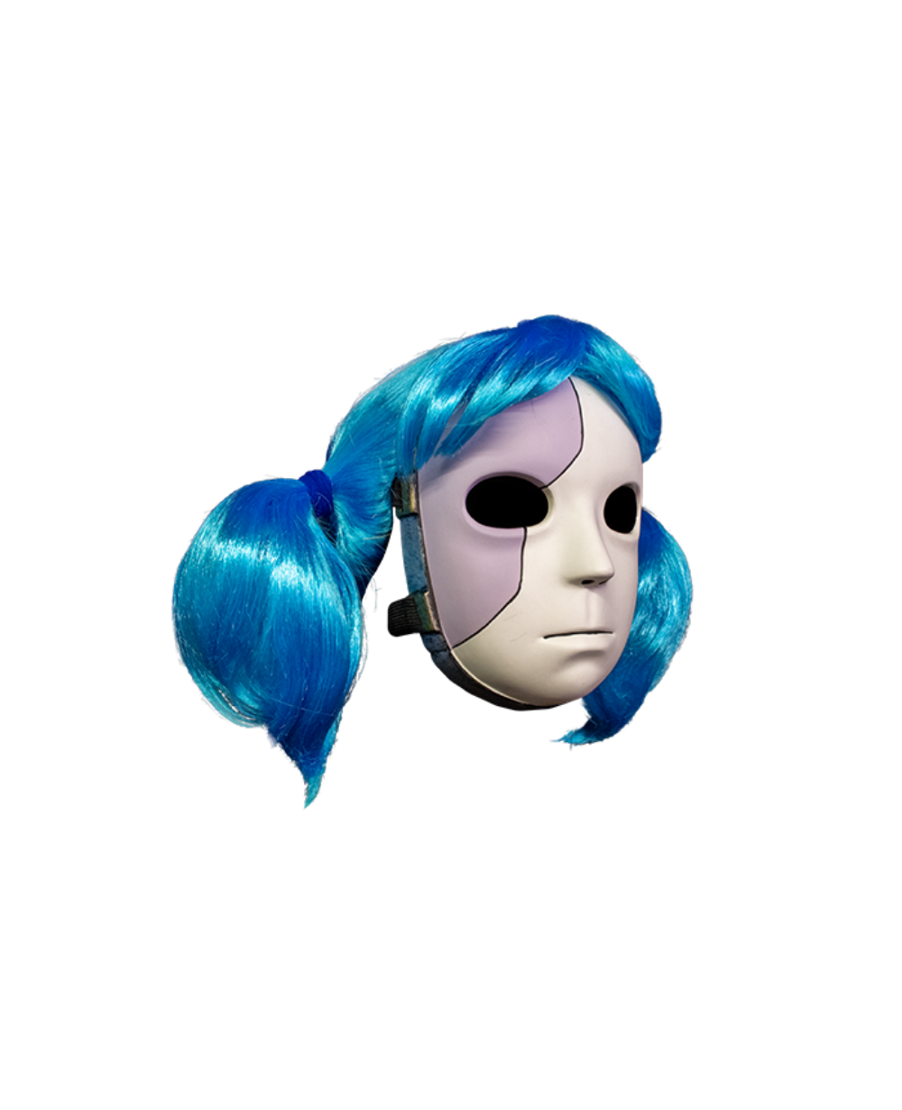Sal Fisher Sally Face Mask and Wig