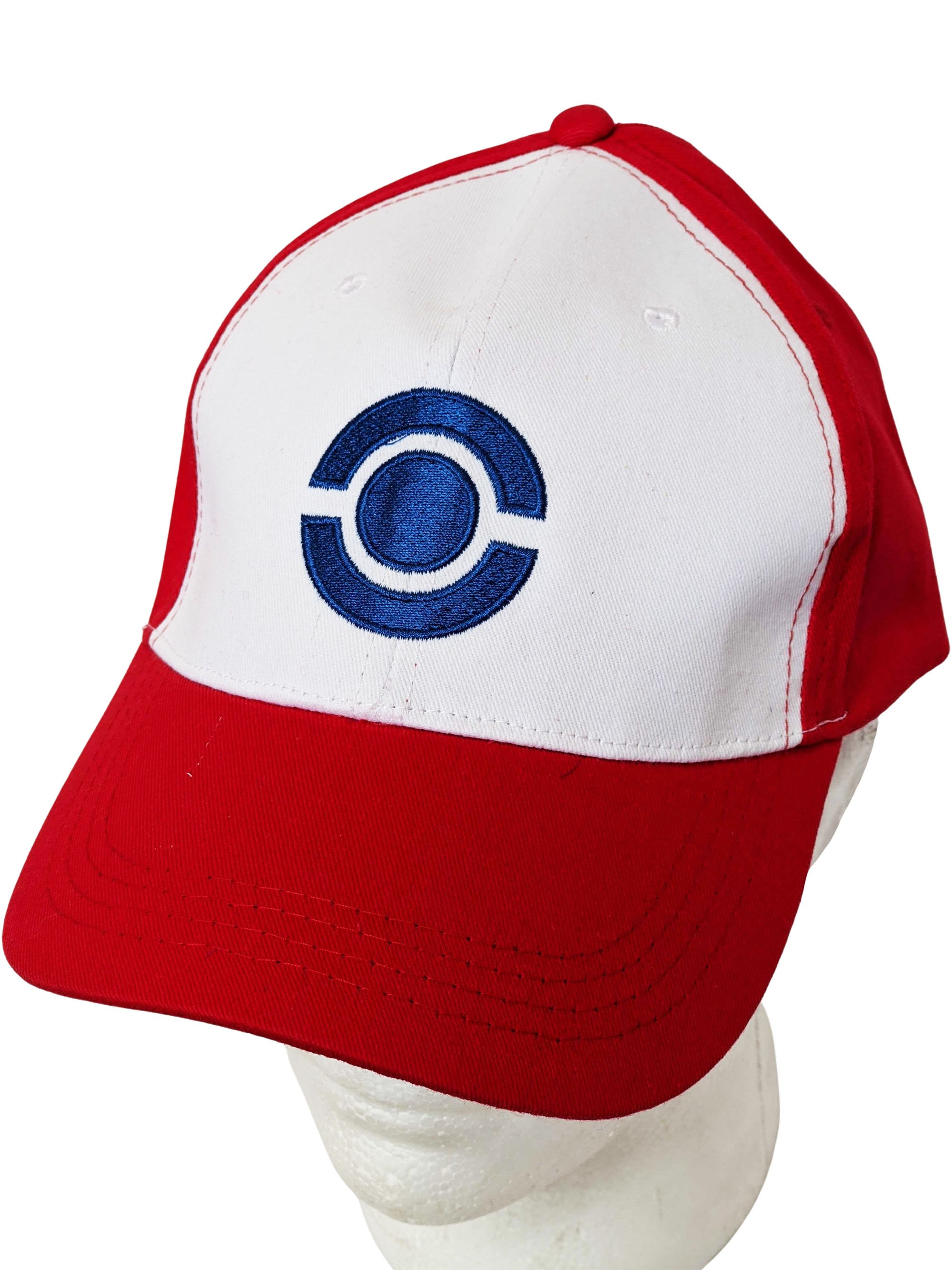 Ash Ketchum Blue Logo Baseball Cap