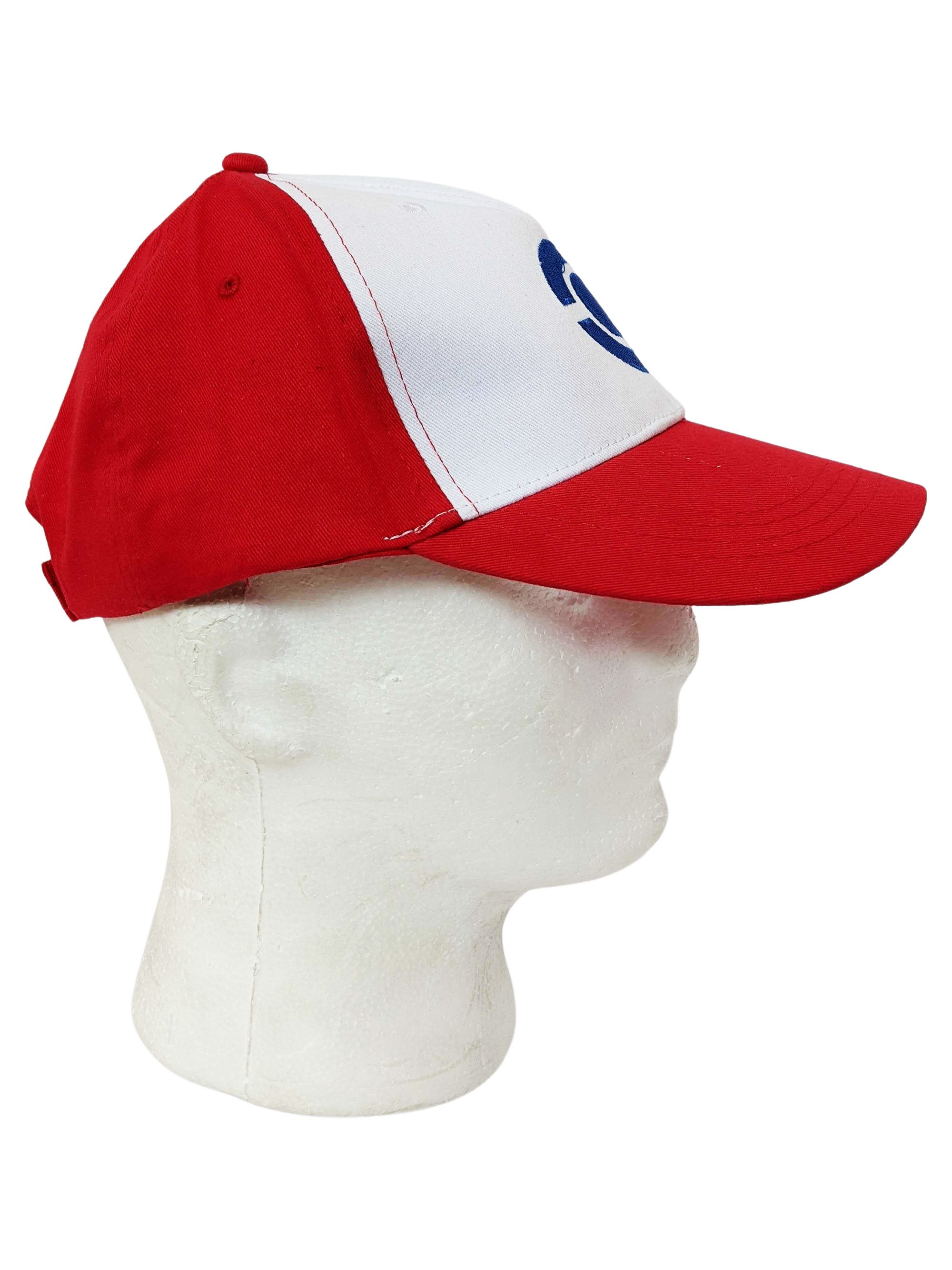 Ash Ketchum Blue Logo Baseball Cap
