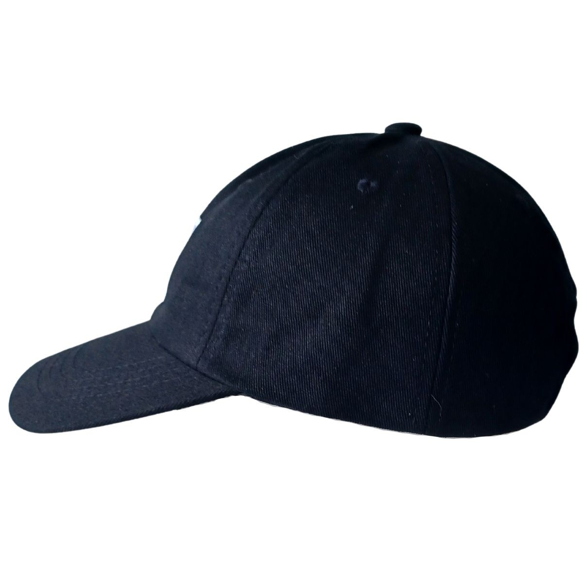 Malcolm X Black Unstructured Buckle Hat